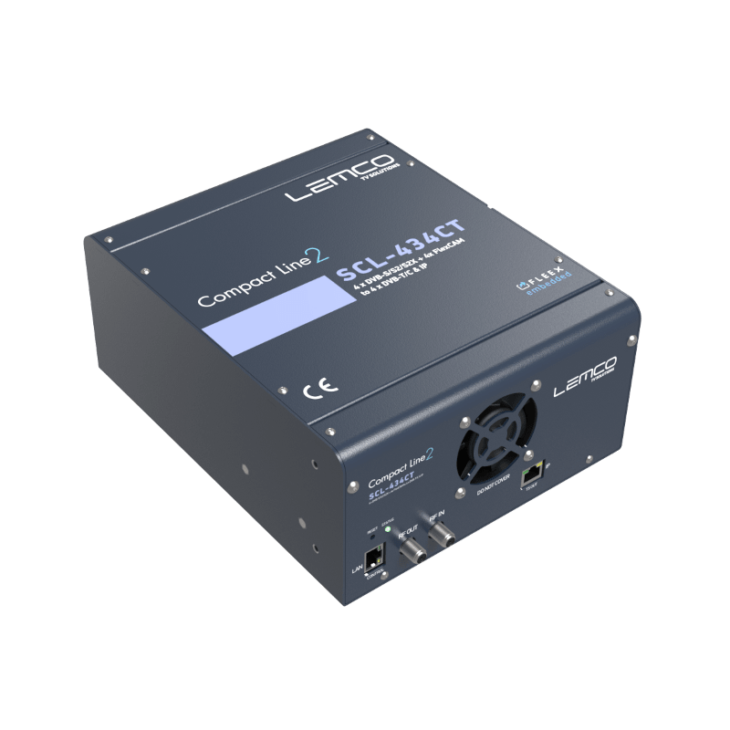 Lemco SCL-434CT+CI 4 X DVB-S/S2/S2X >DVB/T/C-IP | InterTronics